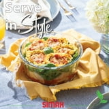 Simax Glassware Clear Glass Souffle Dish | Borosilicate Glass ...