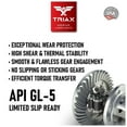 TRIAX DTF-2 Professional 75W-85 GL-5 Full Synthetic, Differential ...