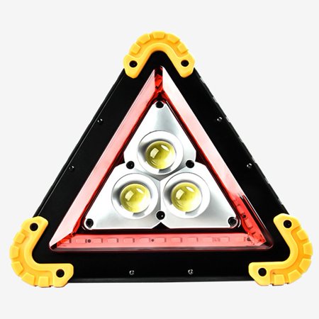 Outdoor ABS Triangle Traffic Light Alarm Parking Urgent Caution ...