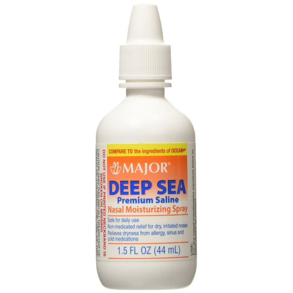 Major Pharmaceuticals Deep Sea Saline Generic for Ocean Nasal ...