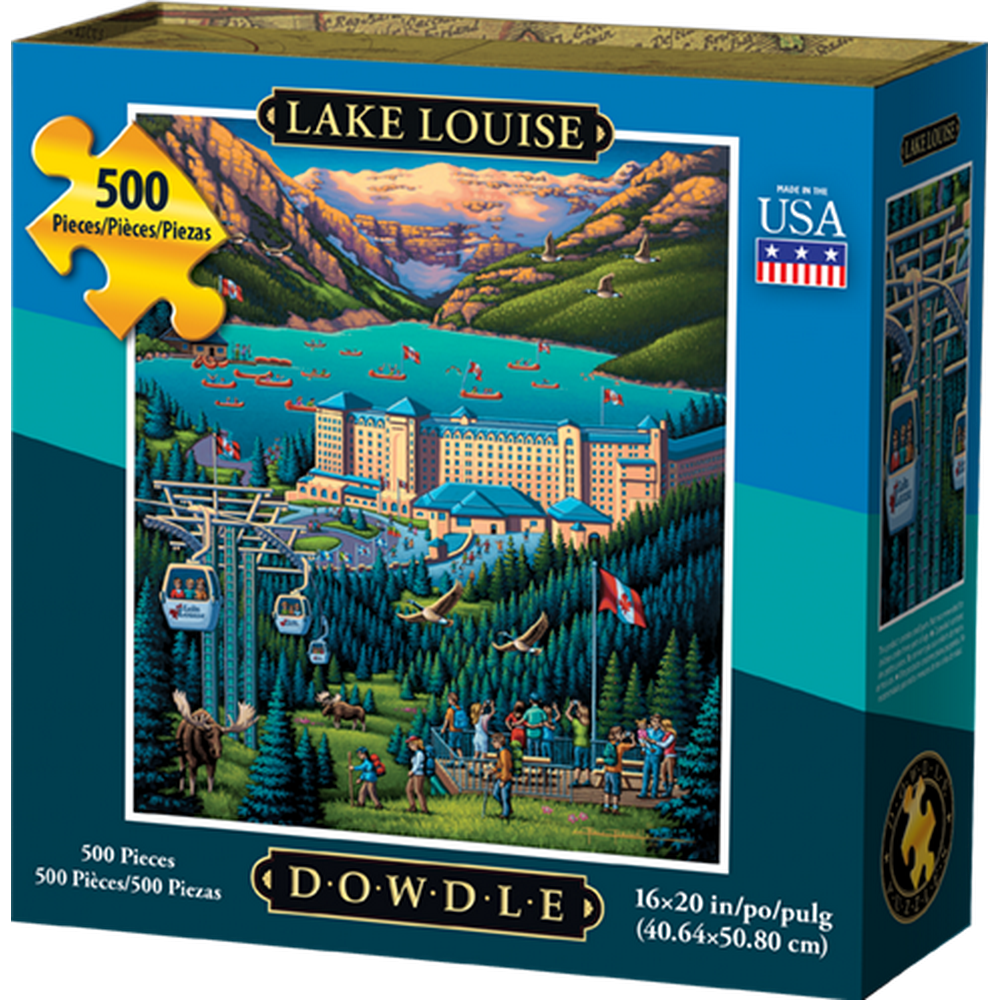 Dowdle Jigsaw Puzzle - Lake Louise - 500 Piece - Walmart.com - Walmart.com