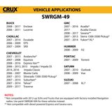 Crux SWRGM-49 Radio Replacement Interface with Steering Wheel Control Retention for GM Vehicles ...