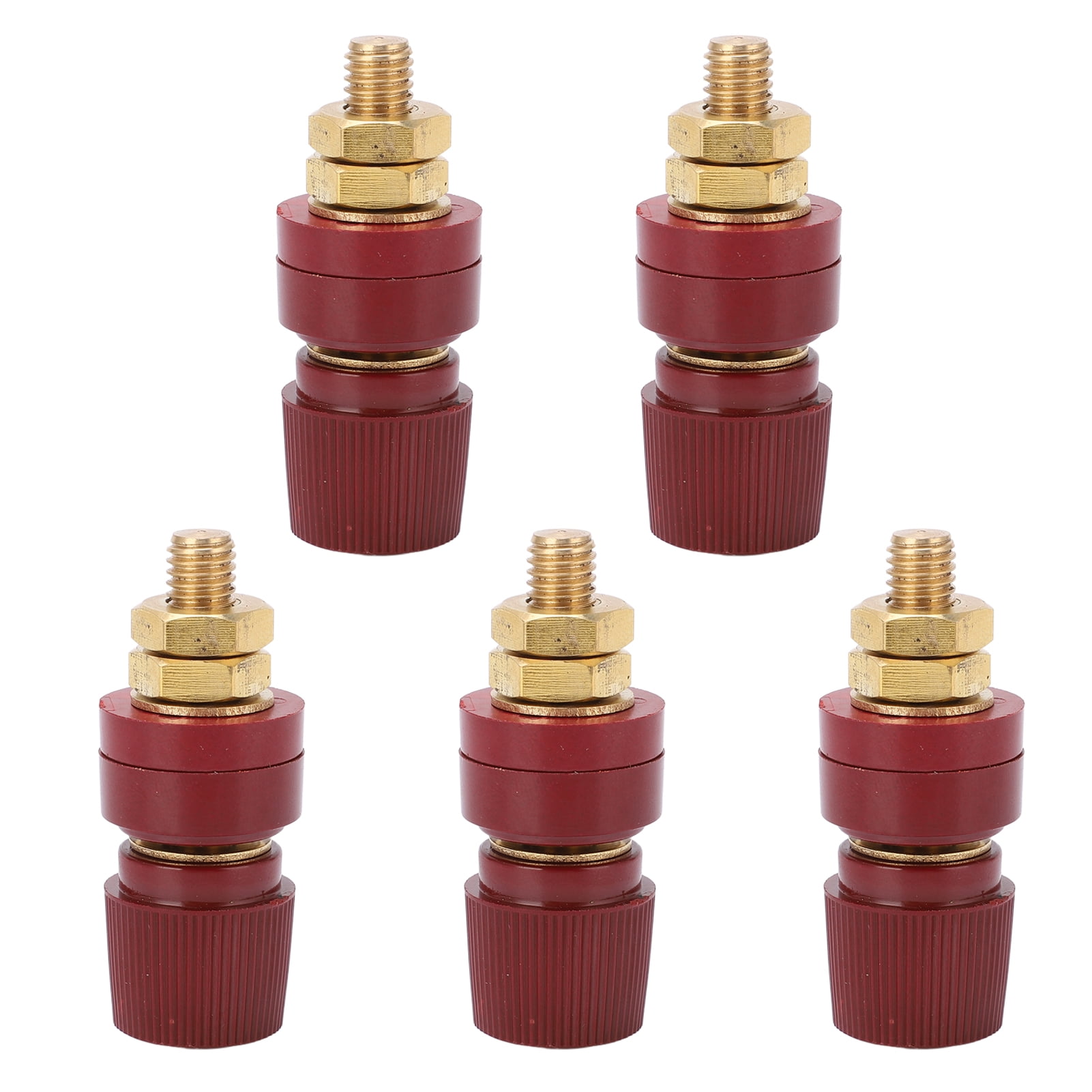 Terminal inversor, 5 piezas, poste de unión de latón, terminal de poste ...