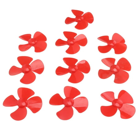 Plastic Propellers, 4 Blades Propeller 80mm Diameter Large Thrust XR ...
