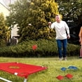 Eccomum Cornhole Game Set - Foldable Target Board with 6 Bean Bags ...