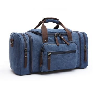 Leather Duffel Bag 30 inch Large Travel Bag Gym Sports Overnight ...