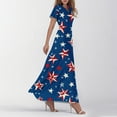 ENCCRWIN Summer Dresses for Women 2026 Independence Day Printed Casual ...