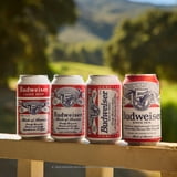 Budweiser American Lager Beer 12 pack 12 fl oz Aluminum Cans 5% ABV ...