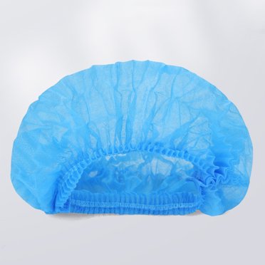 ProtectX 100 Pack Red Disposable Hair Nets, Elastic Head Cover ...