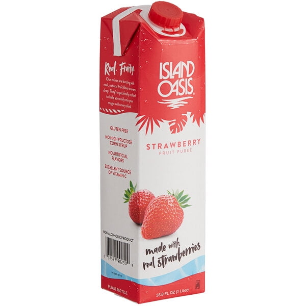 Click here for Island Oasis 1 Liter Strawberry Puree Beverage Mix... prices