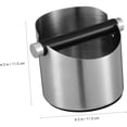 1set Coffee with Cleaning Brush Coffee Ground Bin Non-slip Base for ...