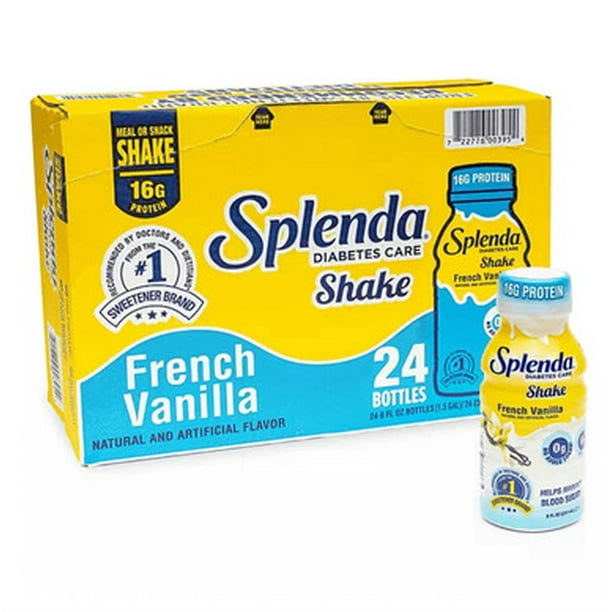 Splenda Diabetes Care Shakes, French Vanilla 8 oz (24/Case) - Walmart.ca