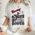 Cowboy Rodeo T-Shirt,Trending Unisex Tee Shirt,Unique Shirt Gift, Retro ...