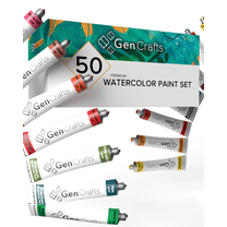 24 Color Set of Watercolor Paint in 12ml Tubes - Vivid Colors Kit for ...