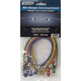 Lehigh Secureline 10 Inch Mini Bungee Stretch Cords with Hooks, 4 Piece ...