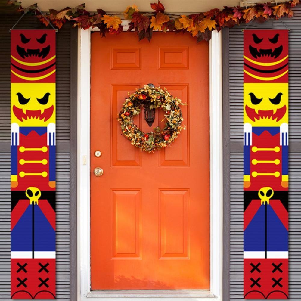 Halloween Decorations Outdoor 2 PCS Halloween Signs For Front Door halloween-decorations-outdoor-2-pcs-halloween-signs-for-front-door