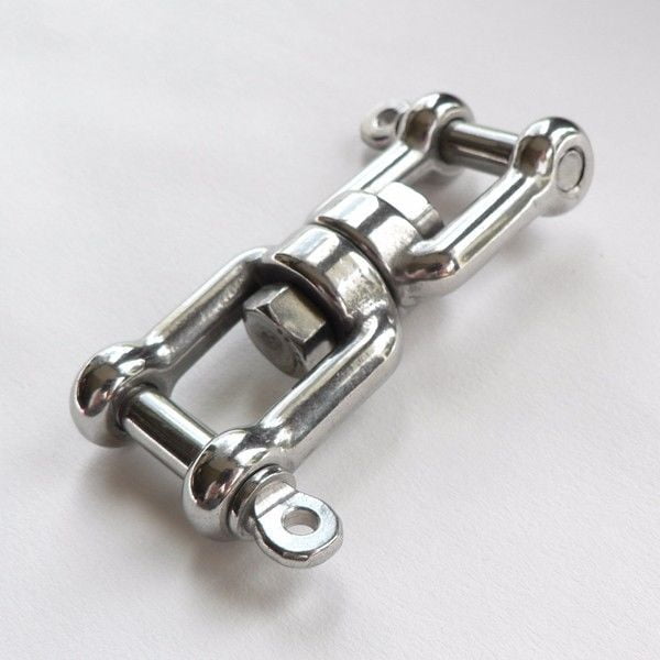 1/2" 316 Stainless Steel Boat Anchor Connector Swivel Jaw - Jaw WLL ...