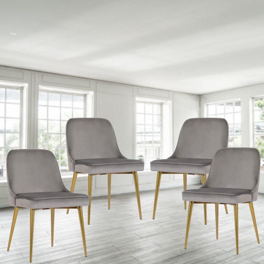 Click here for Plata Décor Import Inc Heye Dining Chair With Grey... prices