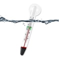 5Pcs Readable Glass Water Thermometers Submersed Design for Fish Tanks ...