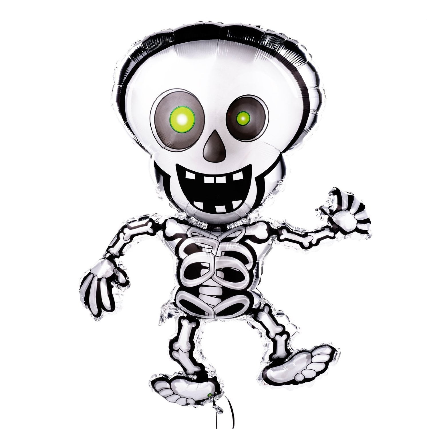 XL 33" Skeleton Halloween Super Shape Mylar Foil Balloon Party ...