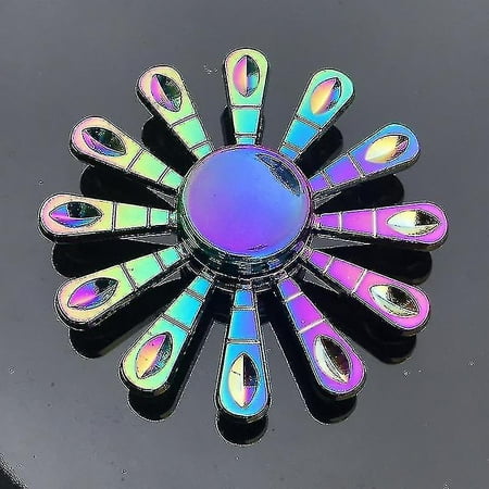 Anti Stress Fidget Rainbow Modern Futuristic Metal Finger Spinner(q37 ...