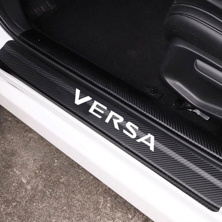 HUACA Car Door Sill Car Threshold Pedal Sticker for Nissan Versa ...