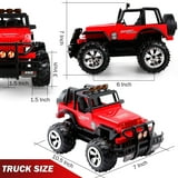 Remote Control Jeep 4x4 with Ramp Hard off Road Scale 1:12 - Walmart.com