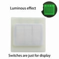 2pcs Luminous Silicone Protective Cover for Switch - Creative Wall ...