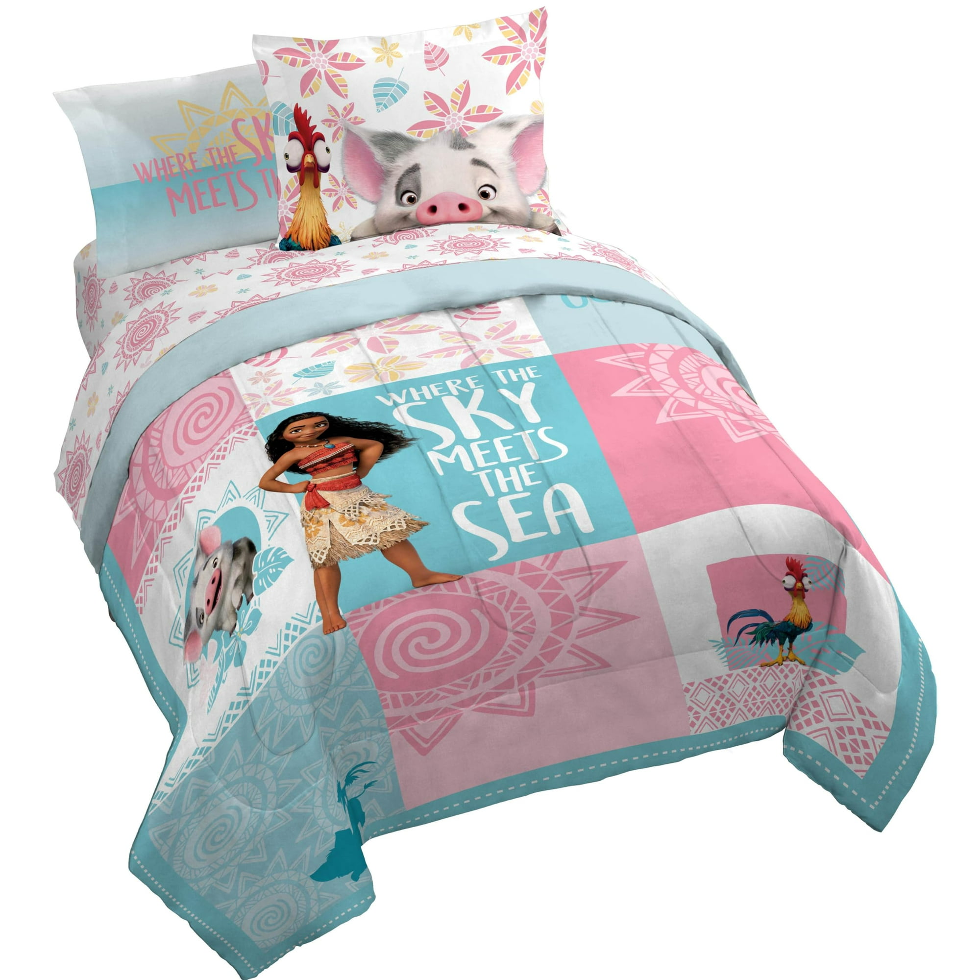 Click here for Jay Franco Disney Moana Queen Comforter Set Tropic... prices