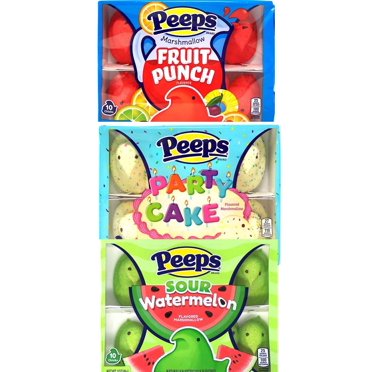 Peeps Lavender Marshmallow Chicks - Easter Candy, 10 Count (3 Ounces ...