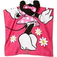Disney Minnie Mouse Hooded Poncho Towel for Toddlers - Ideal for Bath ...