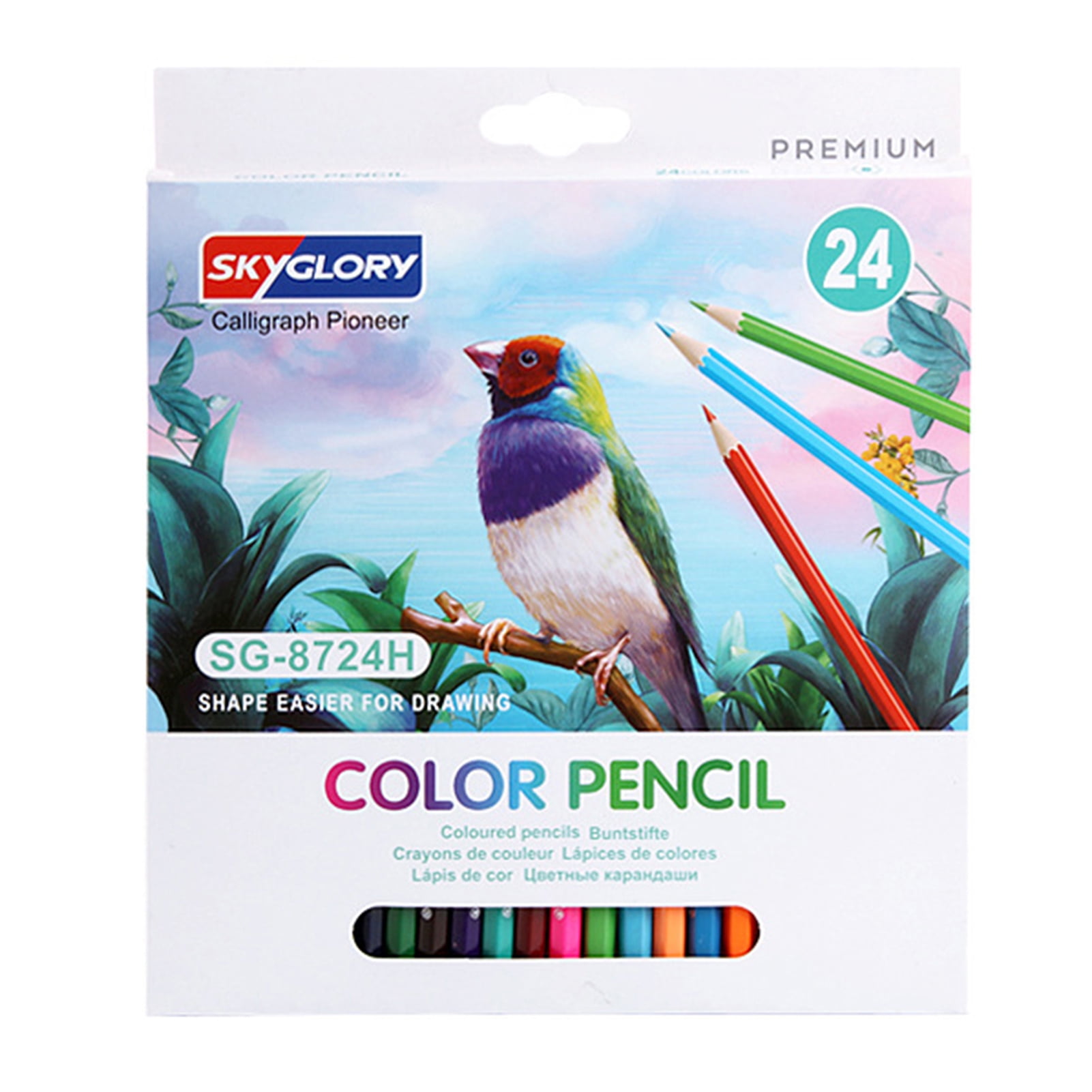 Hadanceo 1 Box Colored Pencil Professional Smooth Stationary 12/24/36 ... Hadanceo 1 Box Colored Pencil Professional Smooth Stationary 12/24/36 ...