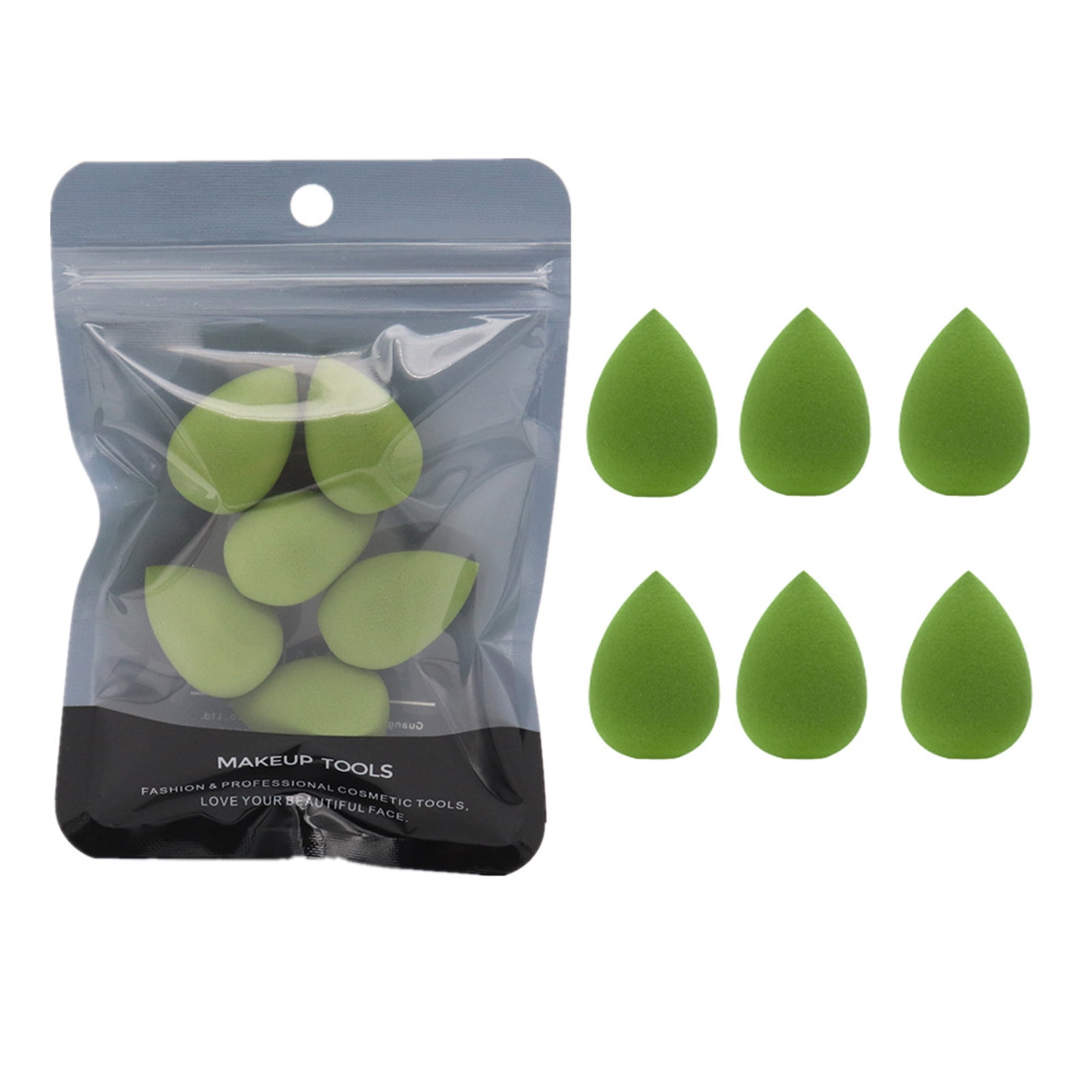 Abanopi 6 Pack/Set Makeup Sponge Dry And Sponge Puff Mini Beauty Make ...