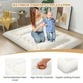 Costway Queen Foldable Portable Futon Mattress for Floor Sleeping with ...