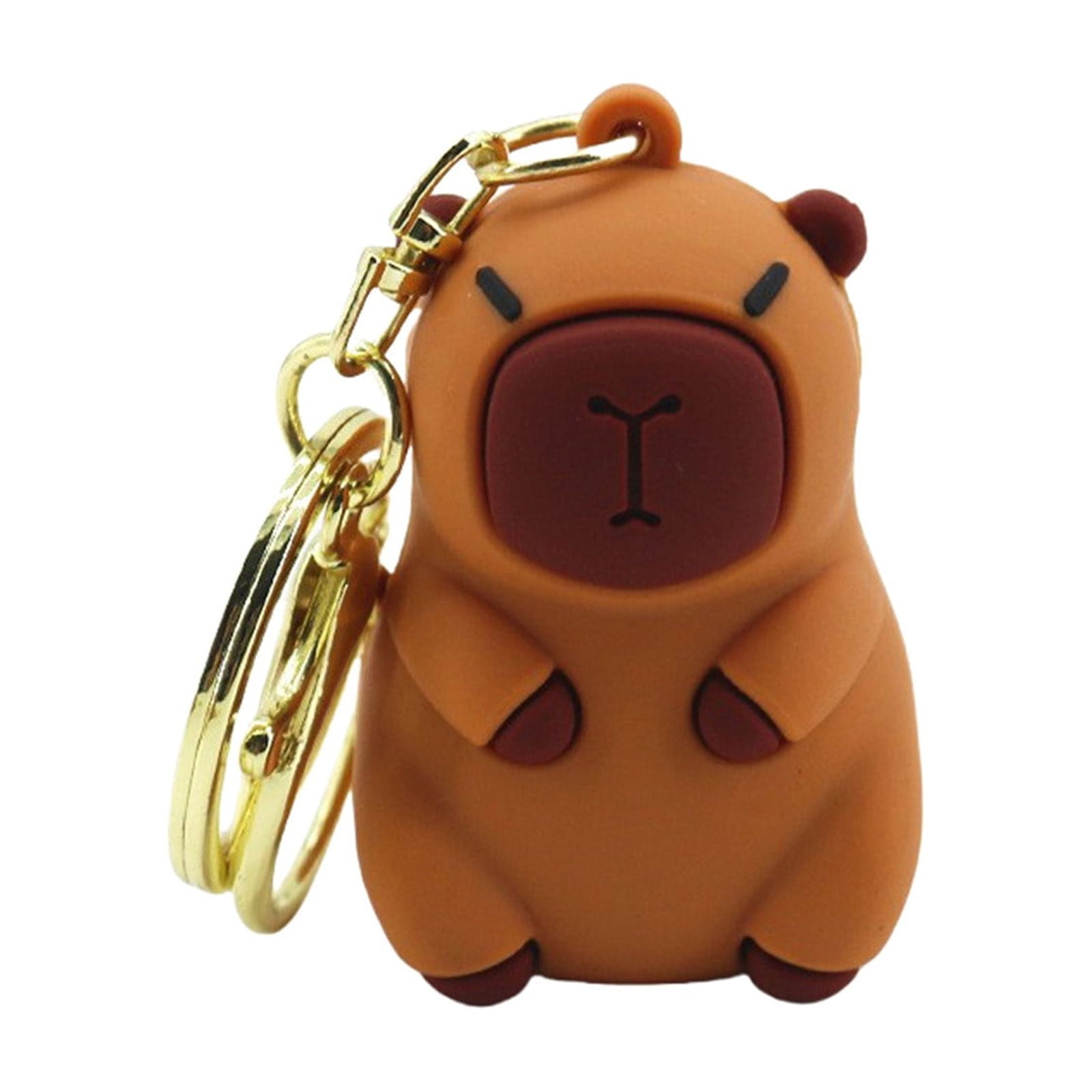 Click here for Zmoon Capybara Keychain One Size prices