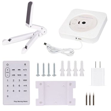 Blackweb Bluetooth CD Player with FM Radio, Red and Black - Walmart.com