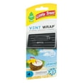 Little Trees Auto Air Freshener, Vent Wraps, Caribbean Colada Fragrance ...