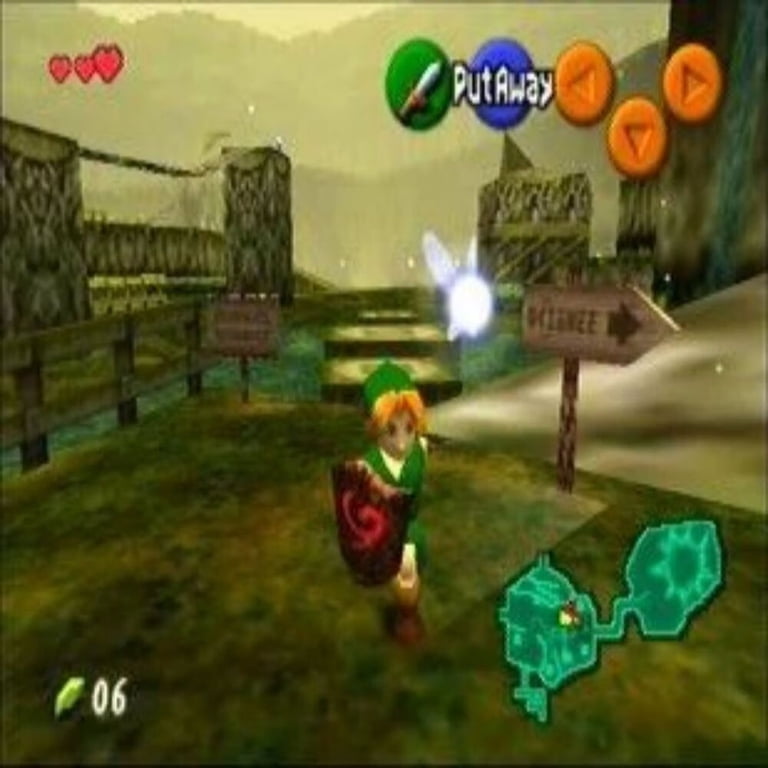 De Legende Van Zelda Ocarina Of Time N64 MANUAL THE LEGEND OF ZELDA