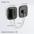 Refrigerator Lock, Heavy Duty Fridge Lock, Combination Lock for ...