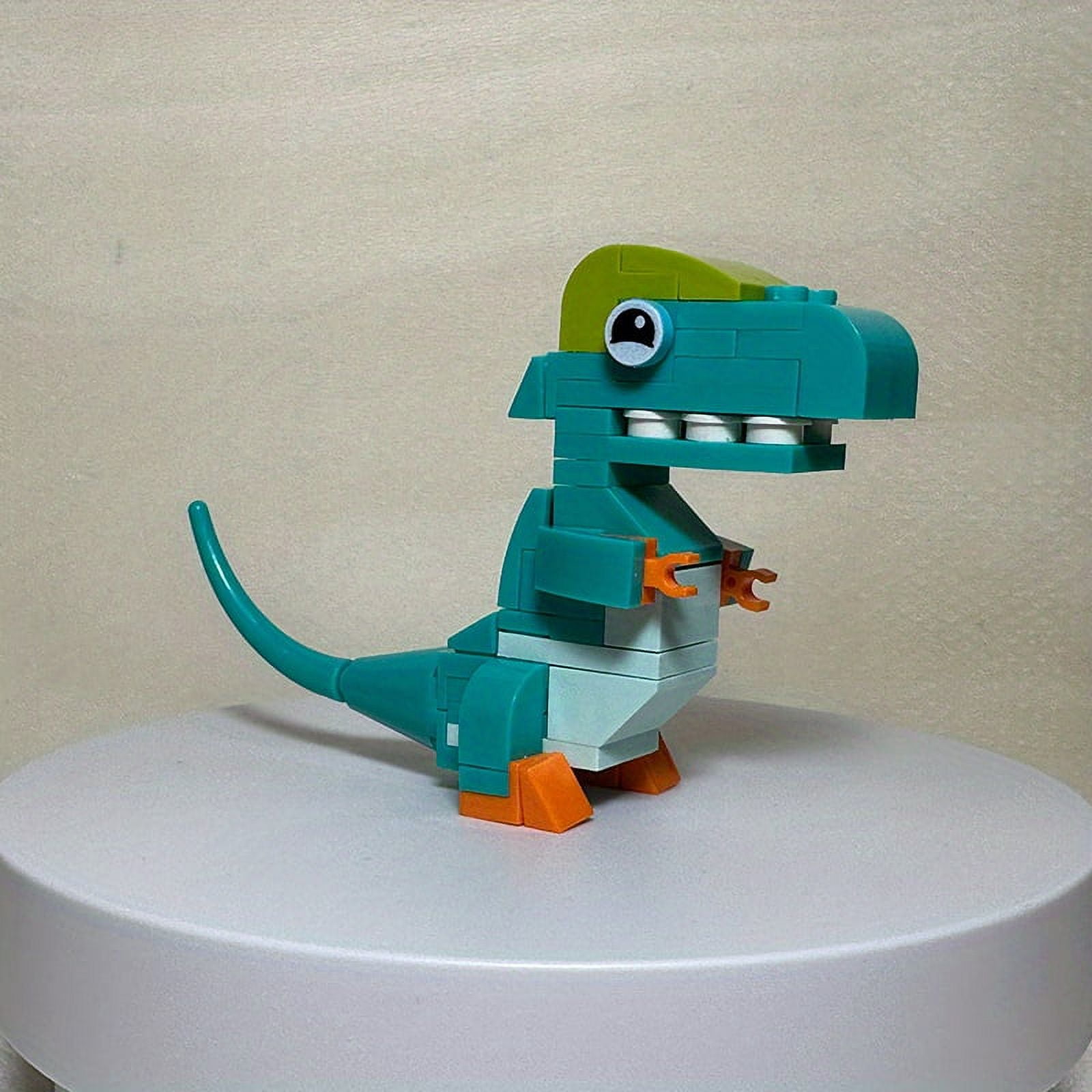 1pc/6pcs Dinosaurs Building Blocks Set, Kids Tyrannosaurus Triceratops ...