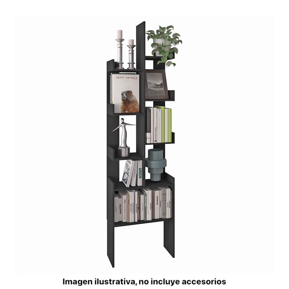 LIBRERO − PALERMO Exhibidor Decorativo Estante de exhibición 9 Espacios Organizadores Mueble ...