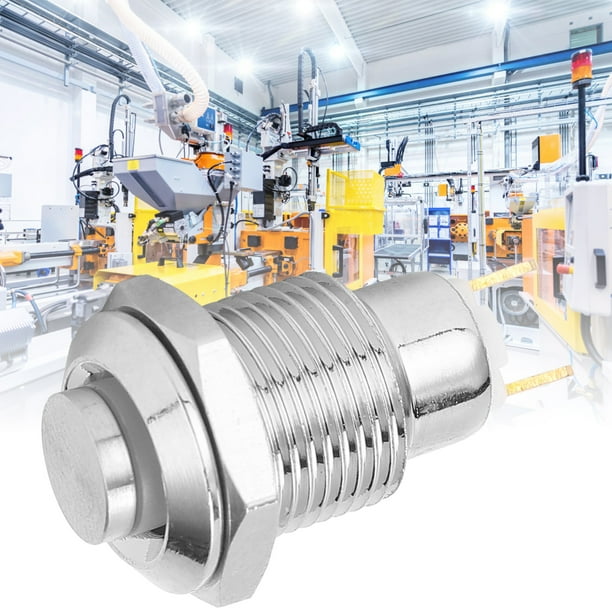 Henmomu 10mm Switch Stainless Steel Push Button Start Switch Waterproof ...