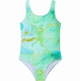 Big Girl Swimwear Sets Print Piece Colorful Floral Sun Kids Sweatsuit ...