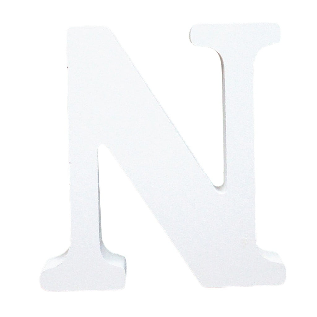 mnjin wood wooden letters log alphabet wedding birthday party home ...