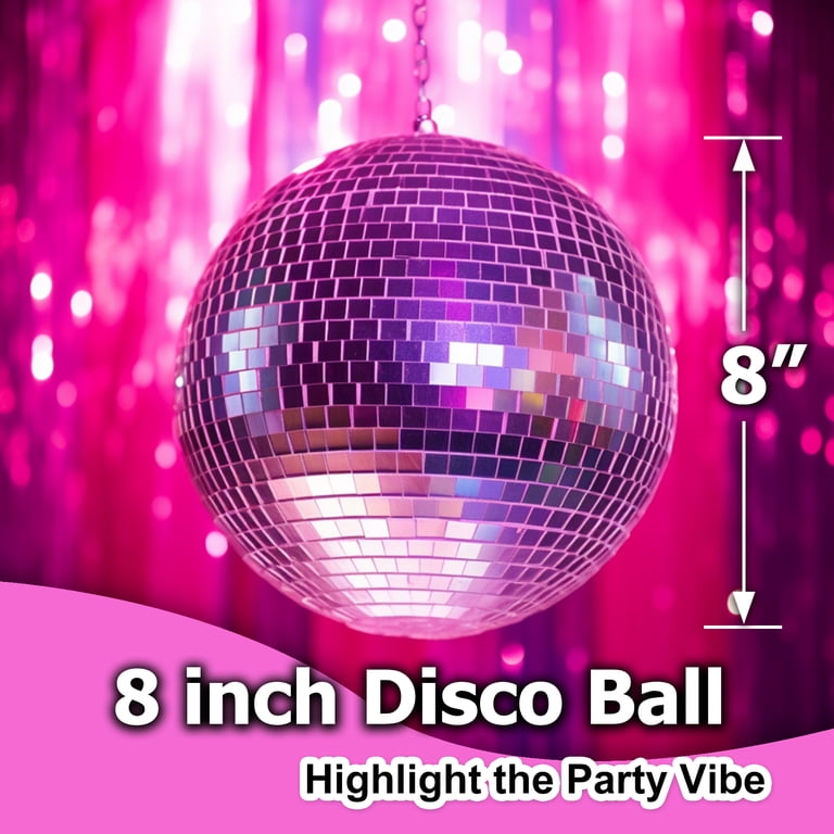 Disco Mirror Ball 8 Inch Disco Ball Party City
