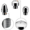 Adult Sex Toy Nozzle Shower 3 Heads Aluminum Cleaner Cleansing Colonic Douche System Cleaner