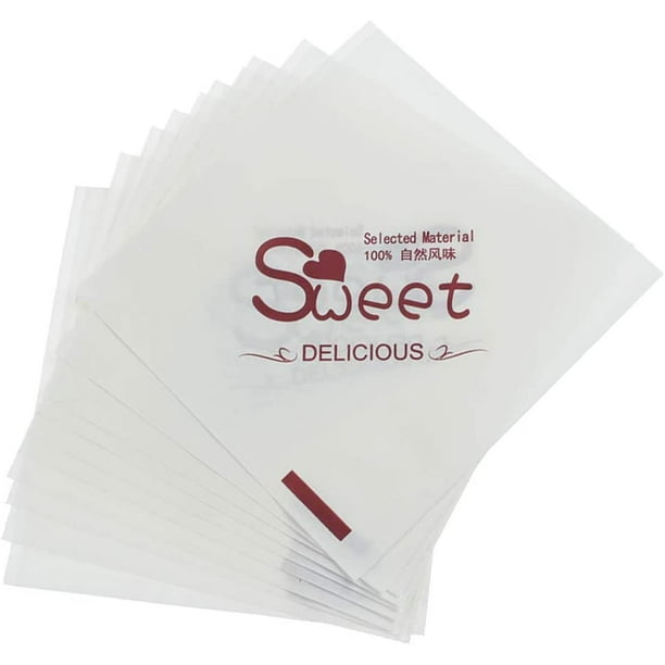 100 Sheets Disposable Deli Wrappers Double Open Pretzel Bags Oilproof ...