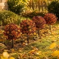MMJ Artificial Fall Flower Ground Insert 22in Autumn Color Scheme for ...