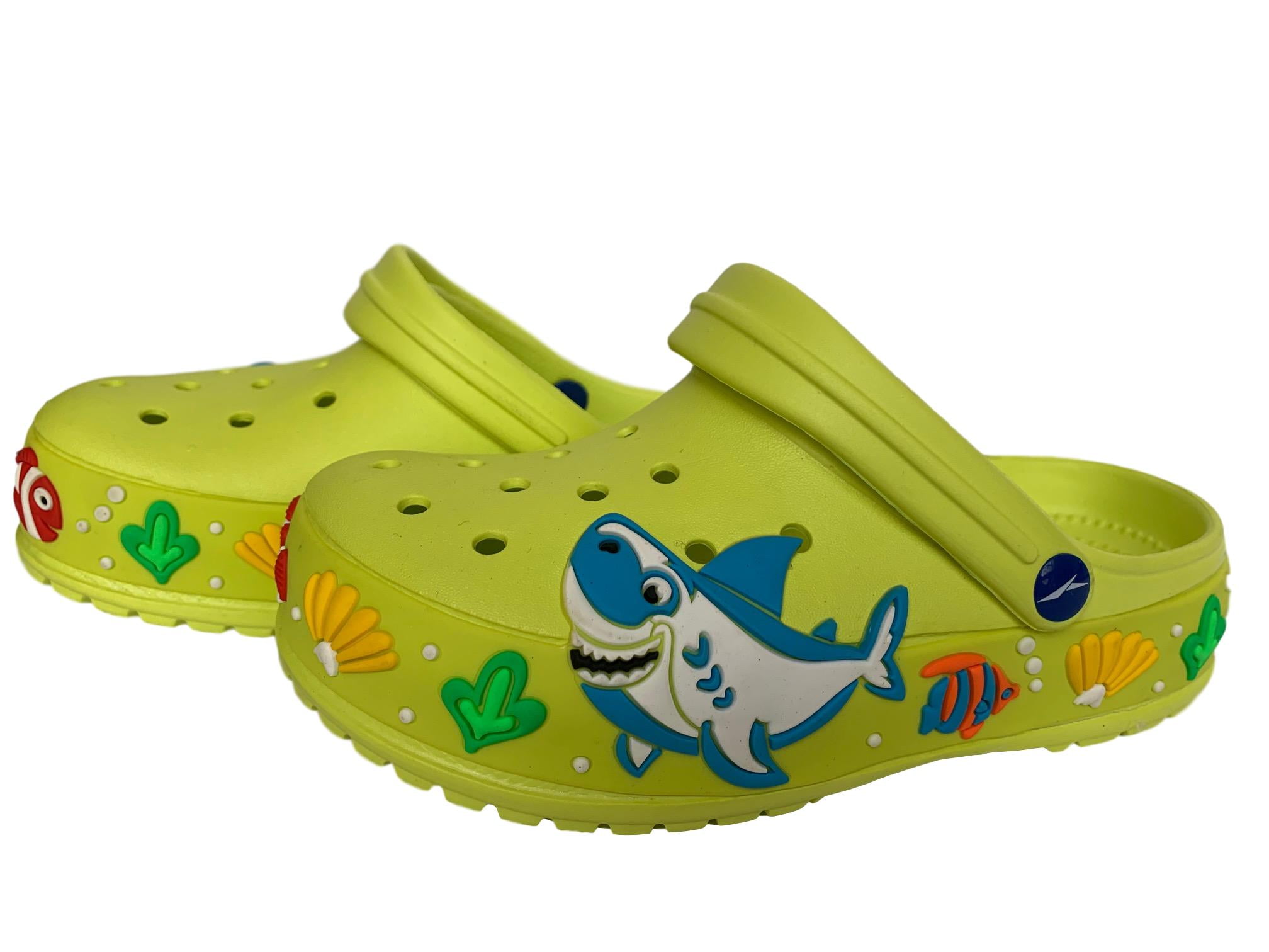 PrimKids Boys Shark Slip On Clogs - Walmart.com