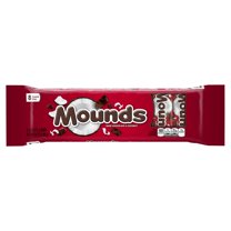 Mounds Individually Wrapped Dark Chocolate and Coconut Snack Size Candy ...